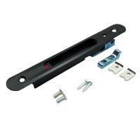 China Concealed Flush Mounted Sliding Window Handle with Toggle Locking Mechanism for sale