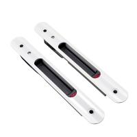 China Concealed Flush Mounted Sliding Window Handle with Toggle Locking Mechanism for sale