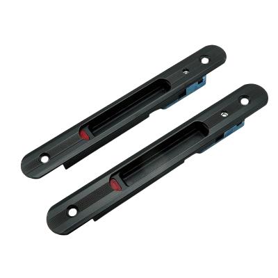 China Concealed Flush Mounted Sliding Window Handle with Toggle Locking Mechanism for sale
