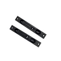 China Concealed Top and Bottom Latch Zinc Alloy Faceplate with Galvanized Steel Latch Bolt for sale