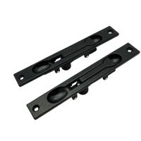 China Concealed Top and Bottom Latch Zinc Alloy Faceplate with Galvanized Steel Latch Bolt for sale