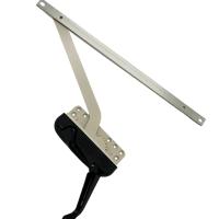 China Gear Driven Manual Window Opener Zinc Alloy Drive Base Metal Linkage Rails for sale