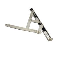 China 304 Stainless Steel Four Link Casement Window Hinge 3.0mm with 10 Inch Extended Arm for sale