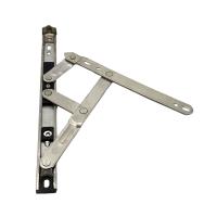 China 304 Stainless Steel Four Link Casement Window Hinge 3.0mm with 10 Inch Extended Arm for sale