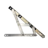 China 12-inch 22-slot 3.0mm-thick 304 Stainless Steel Heavy-Duty Four-Link Casement Window Friction Stay for sale