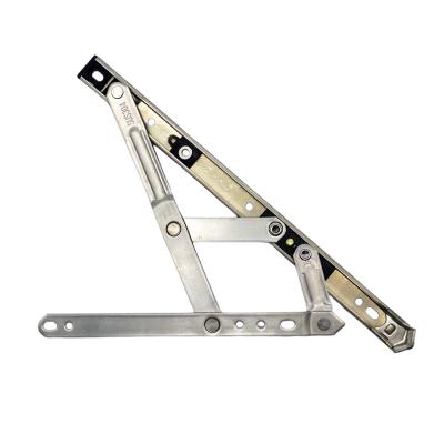 China 12-inch 22-slot 3.0mm-thick 304 Stainless Steel Heavy-Duty Four-Link Casement Window Friction Stay for sale