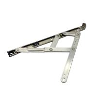 China 12-inch 22-slot 3.0mm-thick 304 Stainless Steel Heavy-Duty Four-Link Casement Window Friction Stay for sale
