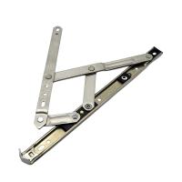 China 12-inch 22-slot 3.0mm-thick 304 Stainless Steel Heavy-Duty Four-Link Casement Window Friction Stay for sale