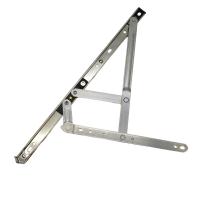 China 16-inch  22-slot 3.0mm-thick 304 Stainless Steel Heavy-Duty Four-Link Casement Window Friction Stay for sale