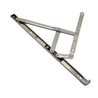 China 16-inch  22-slot 3.0mm-thick 304 Stainless Steel Heavy-Duty Four-Link Casement Window Friction Stay for sale