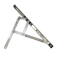 China 16-inch  22-slot 3.0mm-thick 304 Stainless Steel Heavy-Duty Four-Link Casement Window Friction Stay for sale