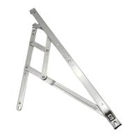 China 304 Stainless Steel Five Link Casement Window Hinges Heavy Duty 20 Inch 22 Slot for sale