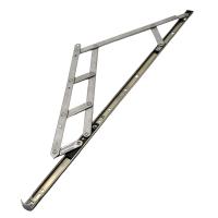 China 304 Stainless Steel Seven Link Heavy Duty Hinge 28 Inch 22 Slot 3.0mm Thick for sale