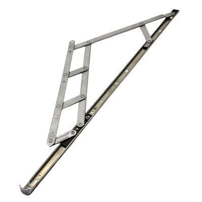 China 304 Stainless Steel Seven Link Heavy Duty Hinge 28 Inch 22 Slot 3.0mm Thick for sale