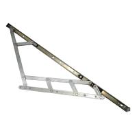 China 304 Stainless Steel Seven Link Heavy Duty Hinge 28 Inch 22 Slot 3.0mm Thick for sale