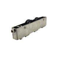 China Adjustable Sliding Door Roller Stainless Steel Dual Wheel for Smooth Quiet Operation for sale