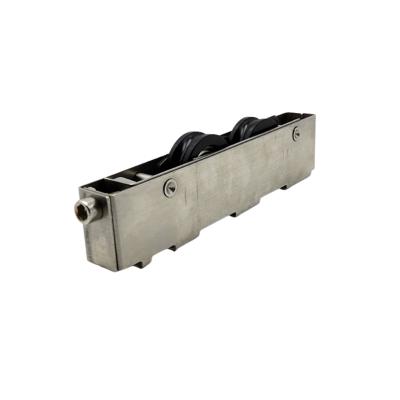 China Adjustable Sliding Door Roller Stainless Steel Dual Wheel for Smooth Quiet Operation for sale
