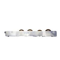 China Stainless Steel Sliding Door Roller Four Wheel Heavy Duty for Smooth Quiet Operation for sale