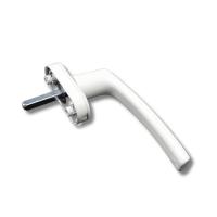 China White Square Shaft Casement Window Handle with Electrostatic Spray Coating for sale