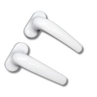 China Bidirectional Through Handle Streamlined Curved Design Through Axle Interlocking Mechanism for sale