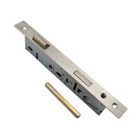 China Metal Body Sliding Door Handle with Integrated Lock Case Design Universal for sale