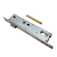 China Metal Body Sliding Door Handle with Integrated Lock Case Design Universal for sale