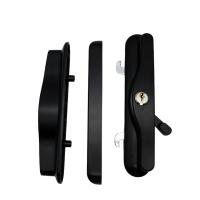 China Dual Locking Mechanism Sliding Door Lock with Zinc Alloy Body Accessory Set for sale
