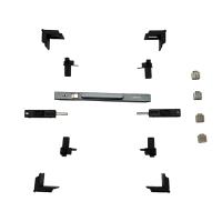 China Concealed Zinc Alloy Bounce Lock Set for Three Slide Single Panel Screen Window for sale