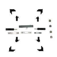 China Interlocking Zinc Alloy Hook Lock Two Push Three Push for Screen Window for sale