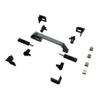 China Zinc Alloy Non Code Handle Lock for Aluminum Frame Screen Window Accessory Set for sale