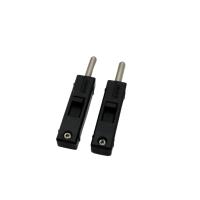 China Compact Smooth Sliding Plastic Latch Locking Hardware for Screen Window for sale