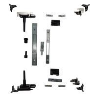 China Hidden Mesh Hardware System Drive Lock Box Handle Bracket for Screen Window for sale