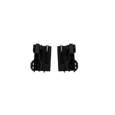 China High Strength Engineering Plastic Rail End Cap Elastic Damping for Screen Window for sale