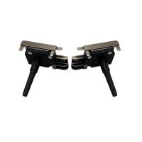 China Metal Clip Engineering Plastic End Cap Snap On Quick Install for Screen Box for sale