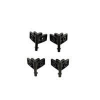 China Outer Frame High Strength Engineering Plastic Corner Bracket for Hidden Mesh Screen Window for sale