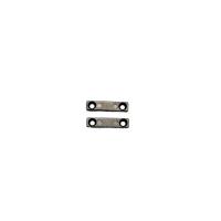China Lower High Density Zinc Alloy Stop Block for Hidden Mesh Screen Window Panel for sale