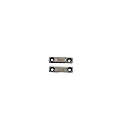 China Lower High Density Zinc Alloy Stop Block for Hidden Mesh Screen Window Panel for sale