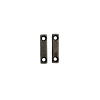 China Lower High Density Zinc Alloy Stop Block for Hidden Mesh Screen Window Panel for sale