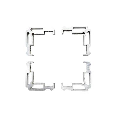 China Aluminum Alloy High Strength Corner Bracket for Window Sash Snap Fit Position for sale