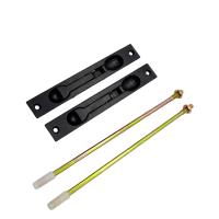 China Interlocking Top Bottom Door Latch For Aluminum Alloy Swing Doors / Screen Doors for sale