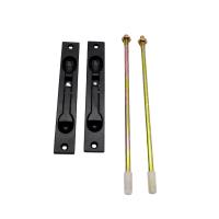 China Interlocking Top Bottom Door Latch For Aluminum Alloy Swing Doors / Screen Doors for sale