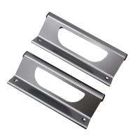 China Surface Mounted Sliding Door Lock with Ergonomic Tubular Handle Aluminum Alloy for sale