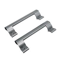 China Tubular Sliding Door Handle with Surface Mount Aluminum Alloy Body Lightweight for sale
