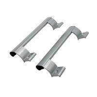 China Tubular Sliding Door Handle with Surface Mount Aluminum Alloy Body Lightweight for sale