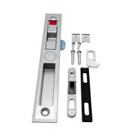 China High Density Aluminum Alloy Sliding Window Hook Lock with Red Green Status Indicators for sale