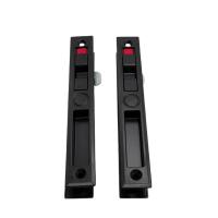 China Aluminum Alloy Sliding Window Hook Lock with Red Green Status Indicators Universal Fit for sale