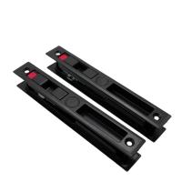 China Aluminum Alloy Sliding Window Hook Lock with Red Green Status Indicators Universal Fit for sale
