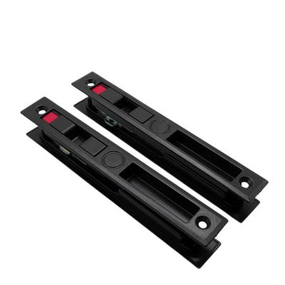 China Aluminum Alloy Sliding Window Hook Lock with Red Green Status Indicators Universal Fit for sale