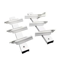 China Side Mounted Manual Louver Drive Assembly Aluminum Alloy 180 Degree Control for sale