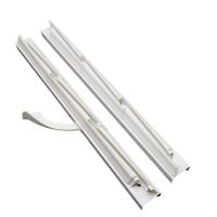 China Side Mounted Manual Louver Drive Assembly Aluminum Alloy 180 Degree Control for sale
